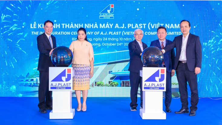 A.J. Plast inaugurates Plastic Film Production Plant in Binh Duong Province